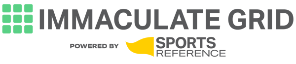 Immaculate Grid Powered by Sports Reference